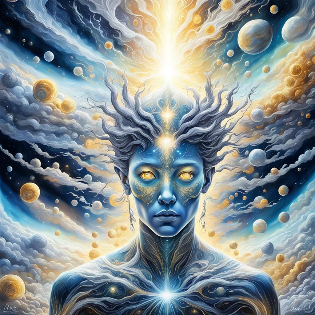 disappearing into the secret world of silver lining shining brightly ...