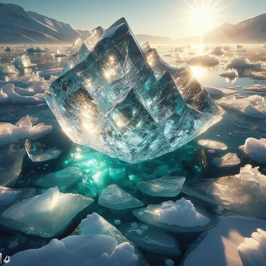 Pretty ice 1 - AI Generated Artwork - NightCafe Creator