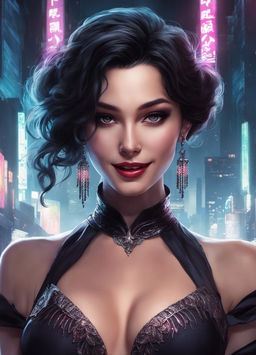 Vampires Night Out - AI Generated Artwork - NightCafe Creator