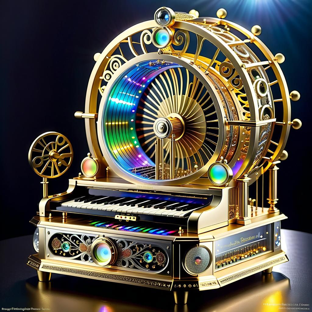 Elegantly Designed Music Machine - AI Generated Artwork - NightCafe Creator