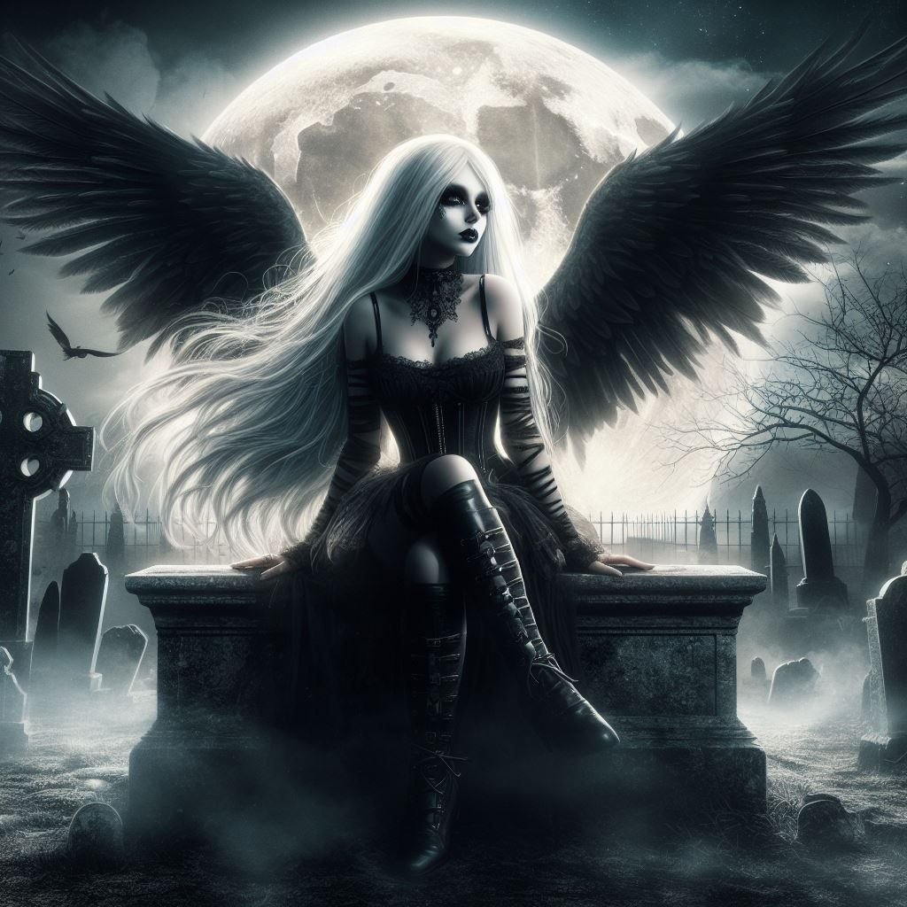 Fallen Angel - AI Generated Artwork - NightCafe Creator