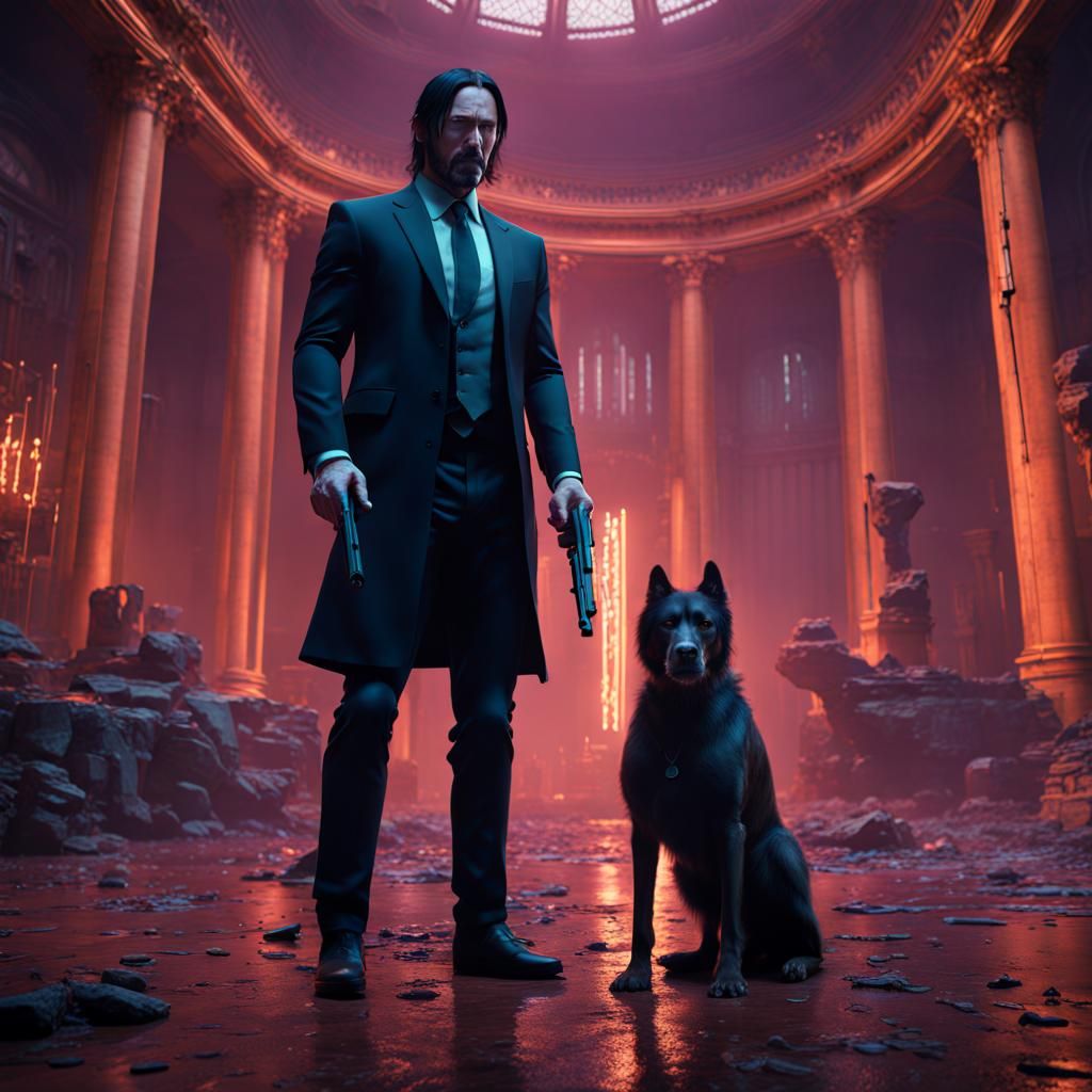 john wick - AI Generated Artwork - NightCafe Creator