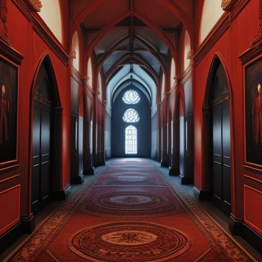 Hall of the crimson king. - Surreal Crimson Hall Revealed i...