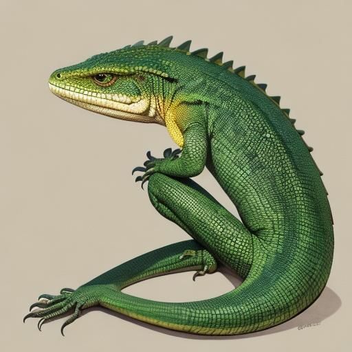 Funordo Lizard - AI Generated Artwork - NightCafe Creator