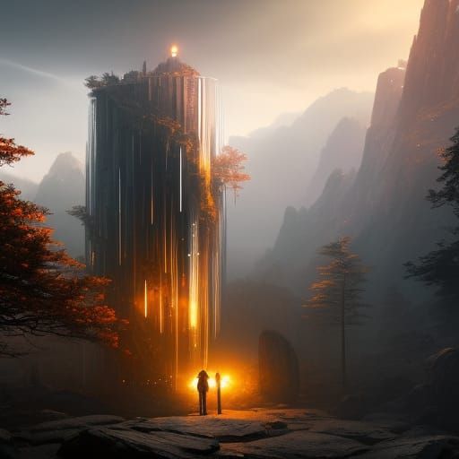 Alien Worlds #31 - AI Generated Artwork - NightCafe Creator