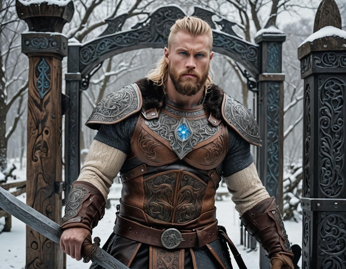 Viking. Welcome? - AI Generated Artwork - NightCafe Creator
