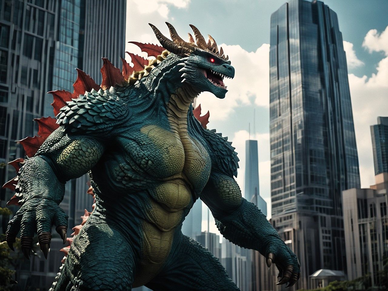 Kaiju.08 - AI Generated Artwork - NightCafe Creator