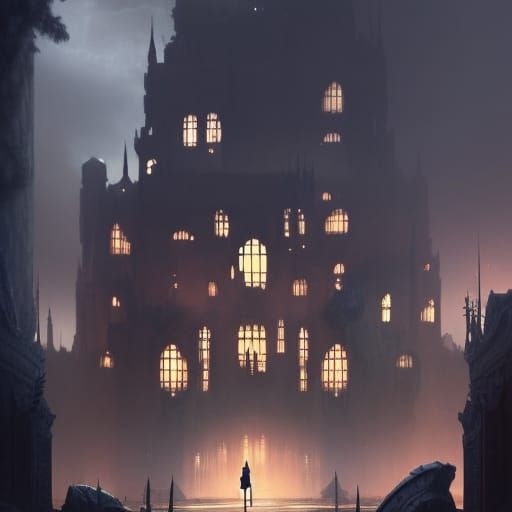 Imposing Palace - AI Generated Artwork - NightCafe Creator