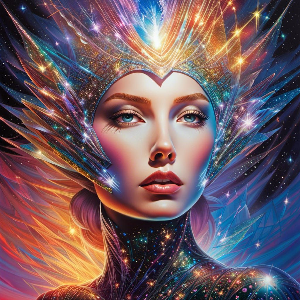 Cosmic Entity - AI Generated Artwork - NightCafe Creator