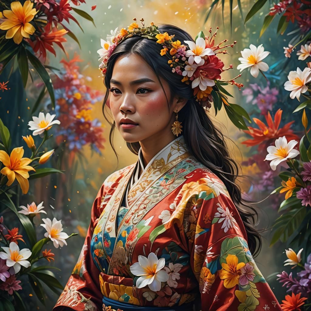 Filipino Beauty - AI Generated Artwork - NightCafe Creator