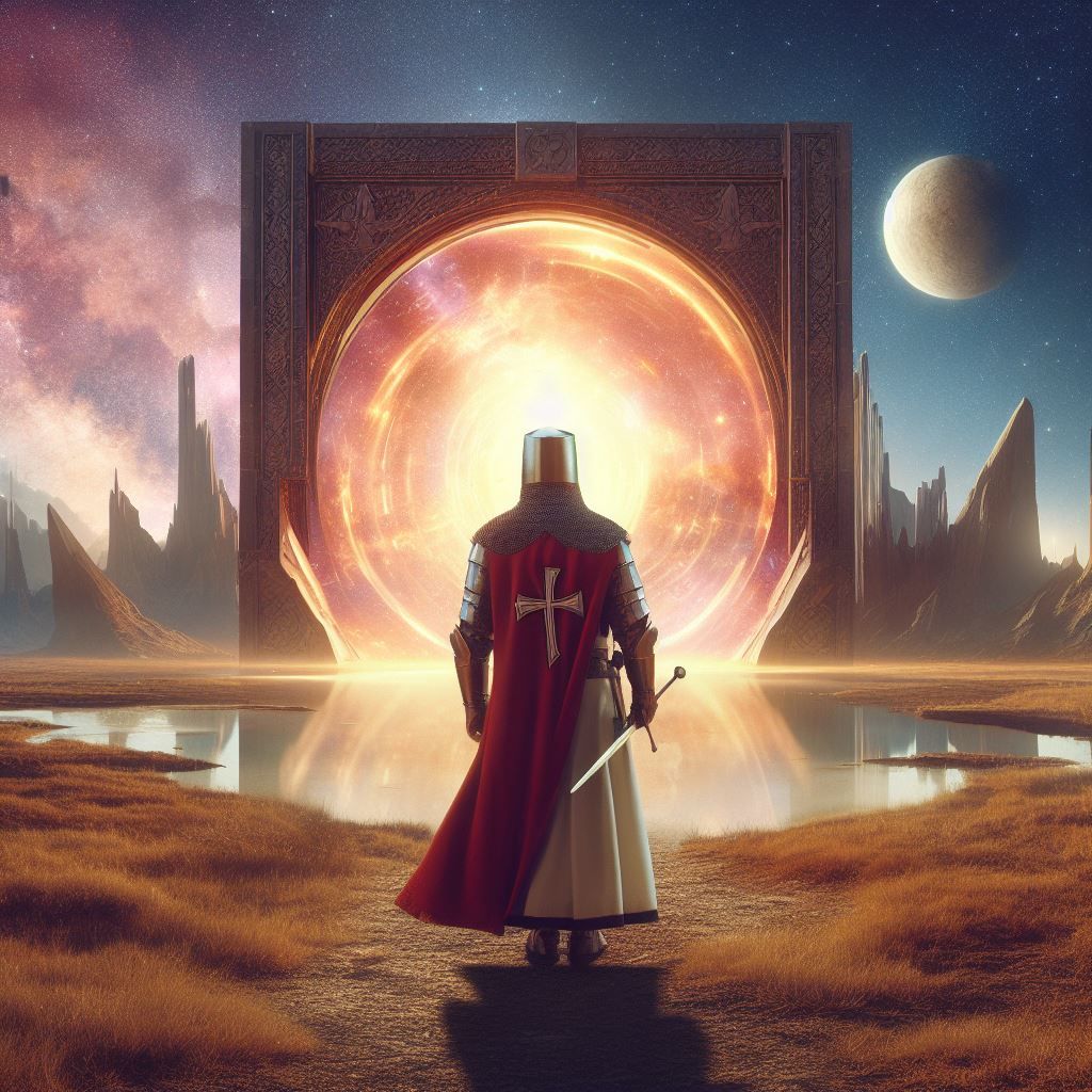 Time traveling - Knights Templar III - AI Generated Artwork - NightCafe Creator