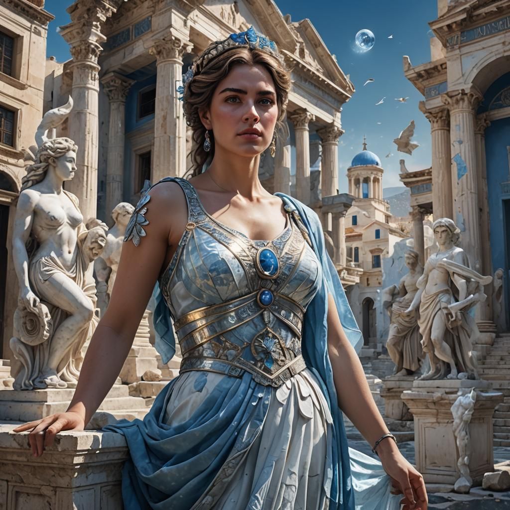 Ouzo as a Muse #3 - AI Generated Artwork - NightCafe Creator