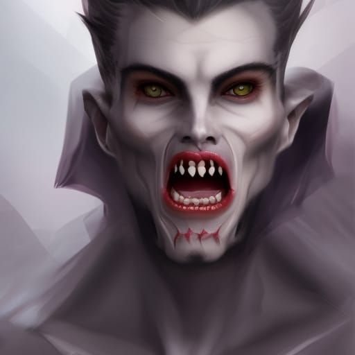 MALE Vampire - AI Generated Artwork - NightCafe Creator