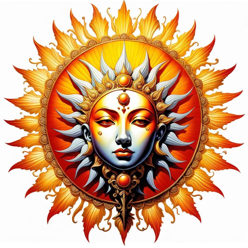 Sun - AI Generated Artwork - NightCafe Creator