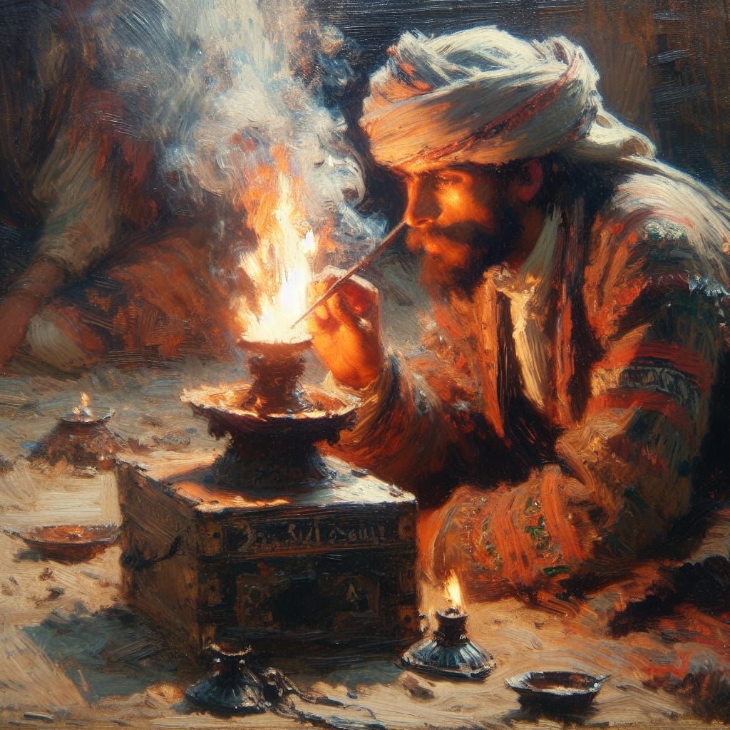 Gypsy mystic - AI Generated Artwork - NightCafe Creator