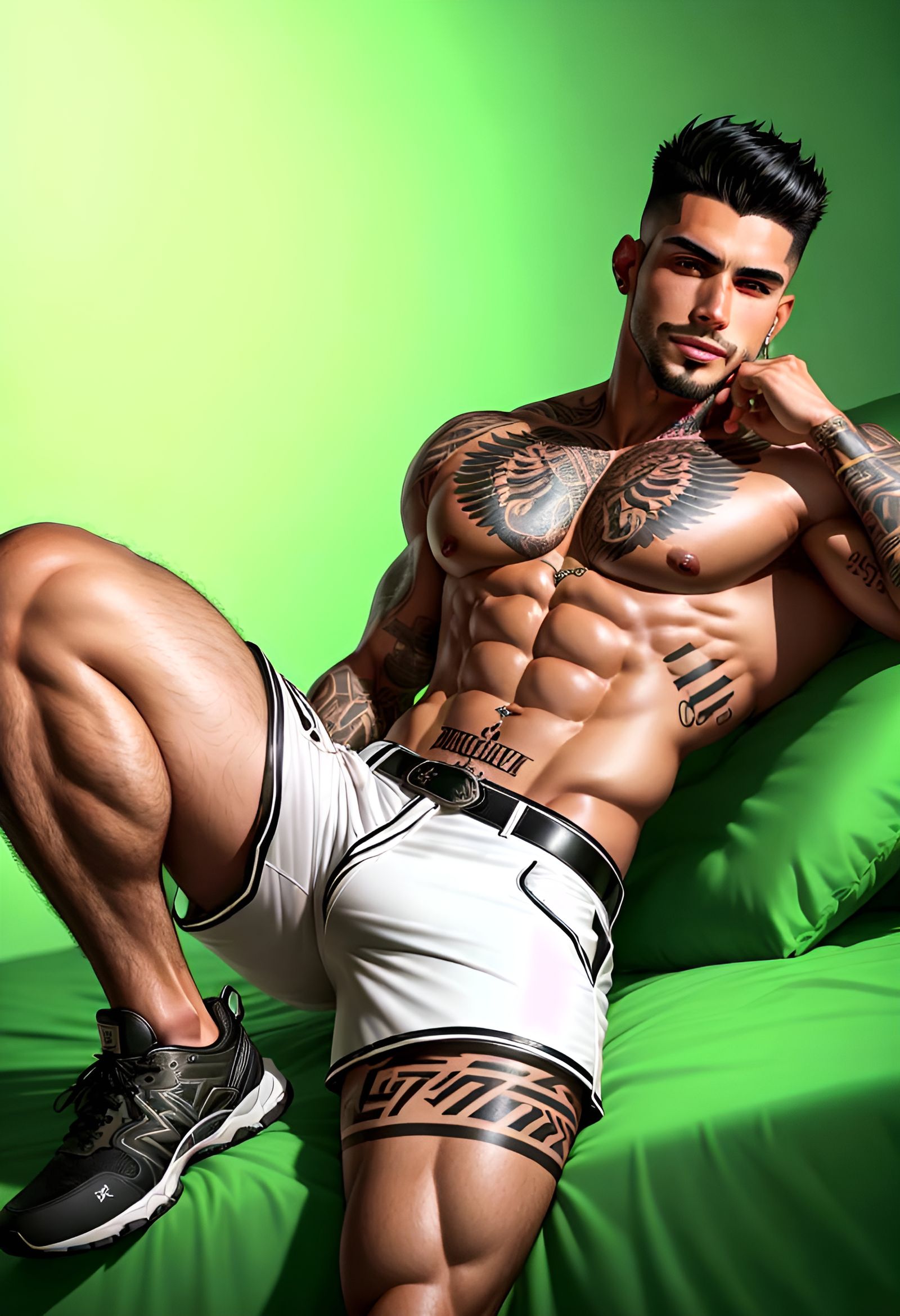 Post workout chill - AI Generated Artwork - NightCafe Creator