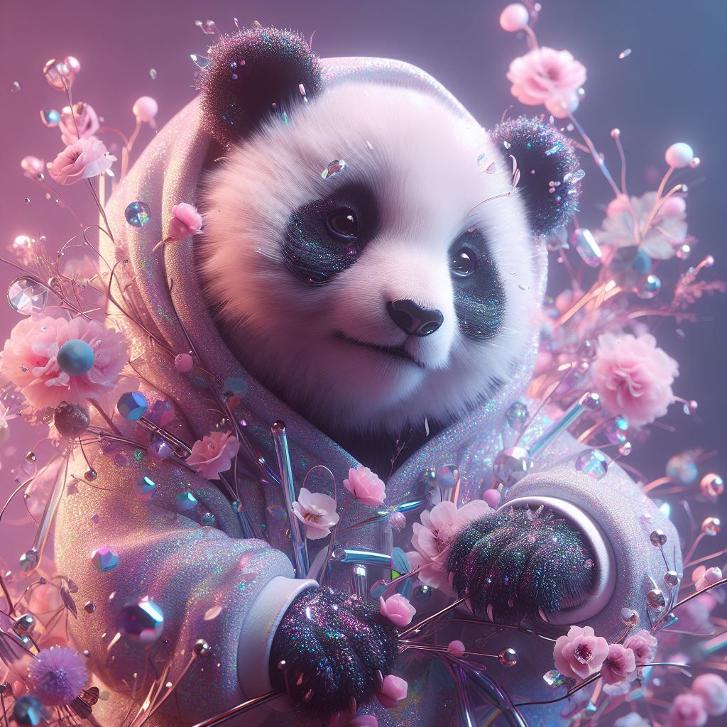 The peaceful panda - AI Generated Artwork - NightCafe Creator