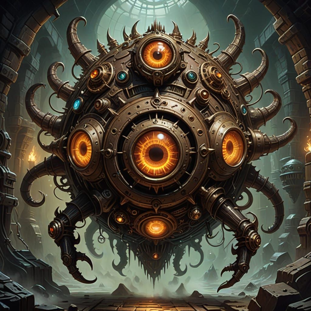 Classic Dungeons and Dragons Monster," Beholder ". The Beholder is a ...