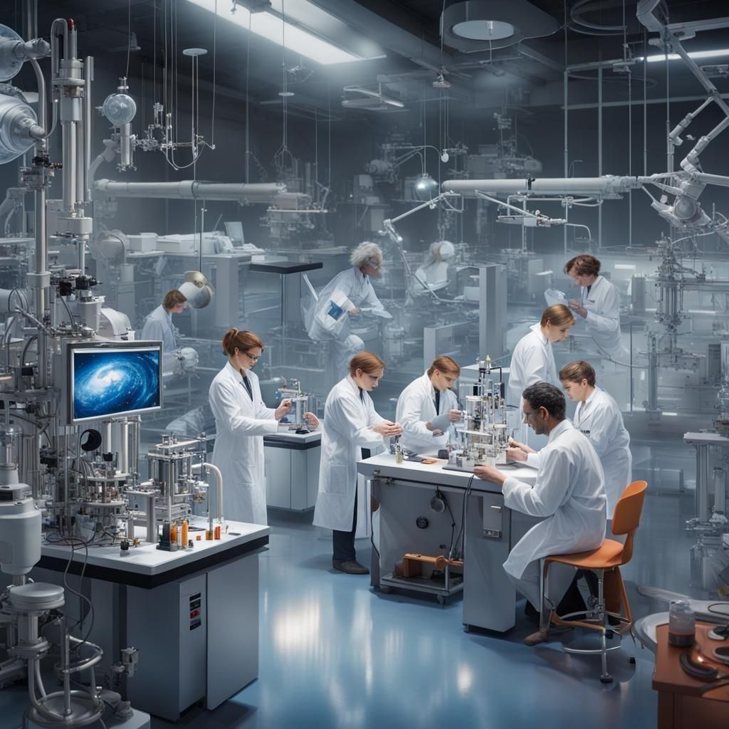 Research Lab - AI Generated Artwork - NightCafe Creator