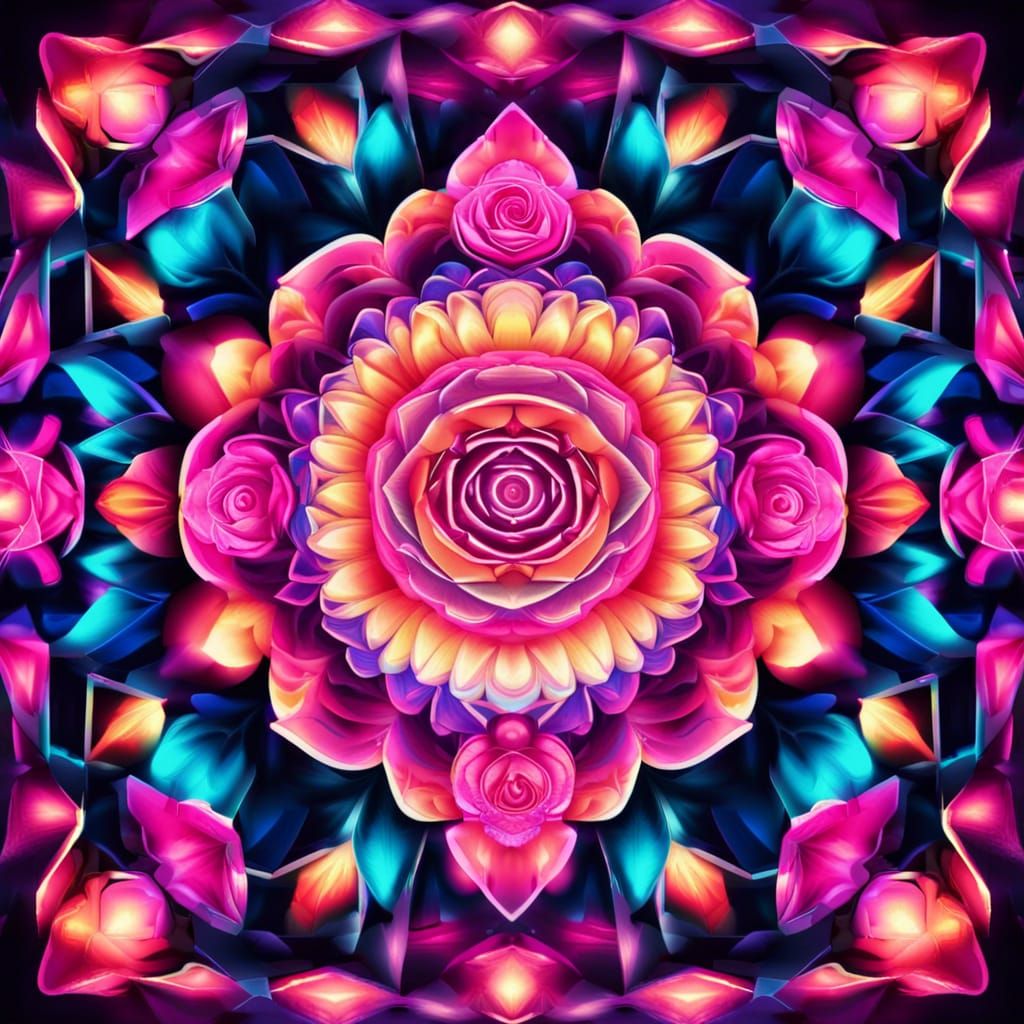 mandala - AI Generated Artwork - NightCafe Creator