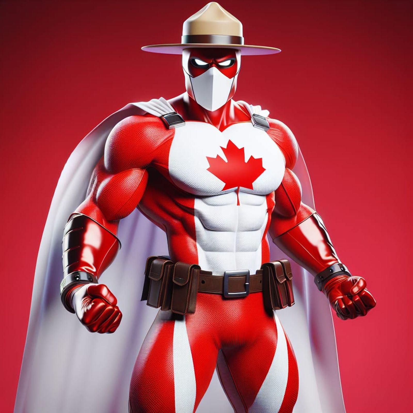 Captain Canuck - AI Generated Artwork - NightCafe Creator