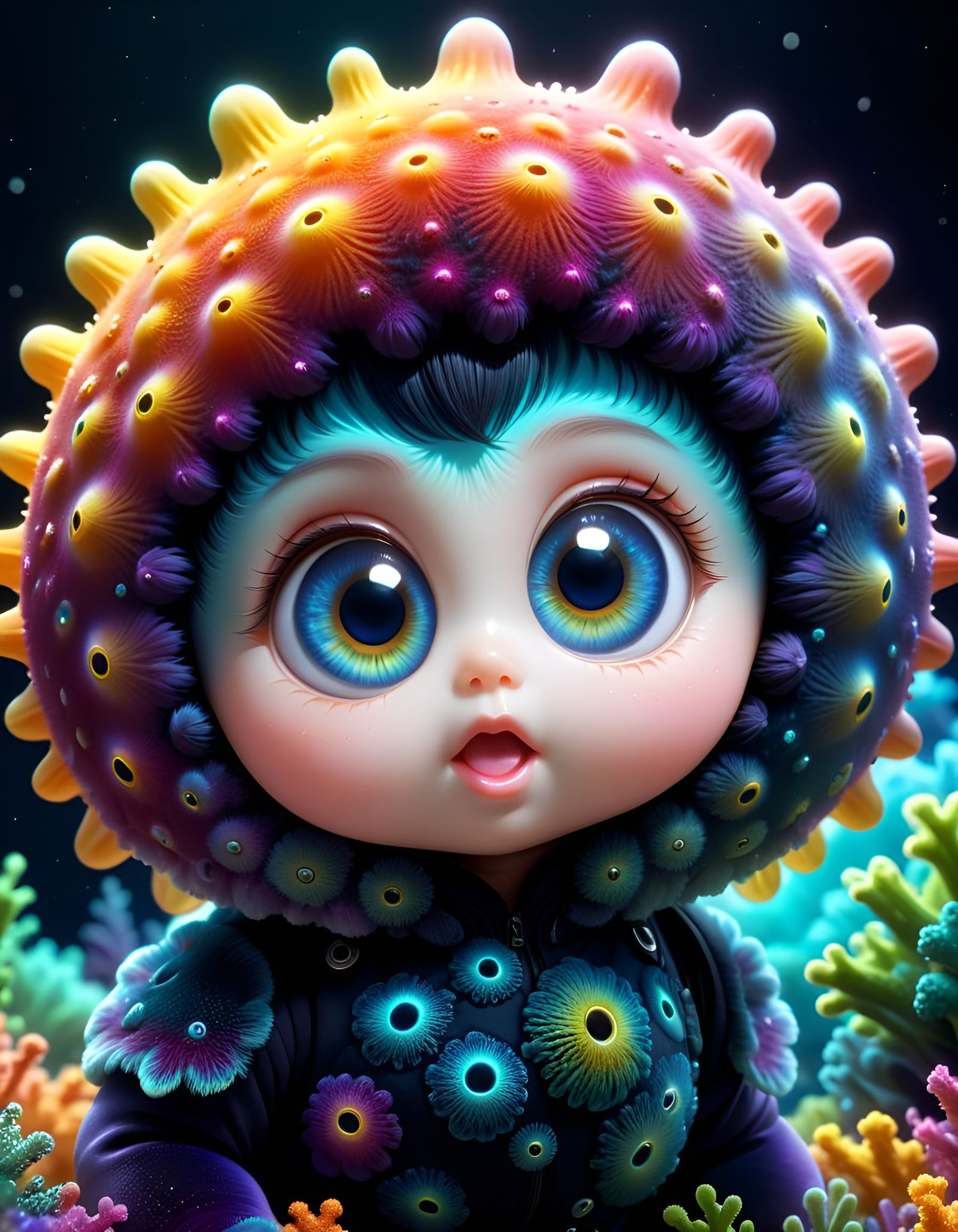 Baby Amoeba - AI Generated Artwork - NightCafe Creator