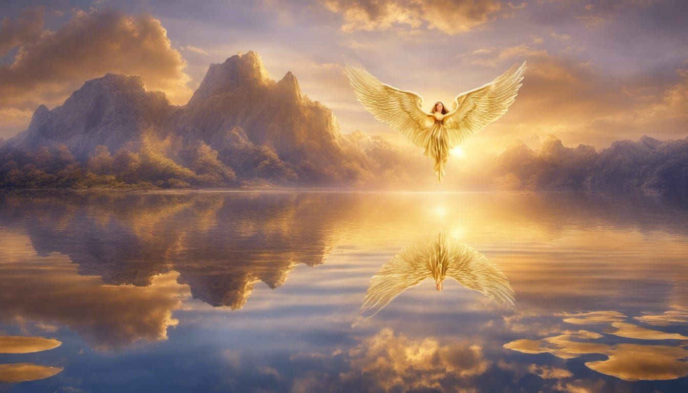 Sun Angel - AI Generated Artwork - NightCafe Creator