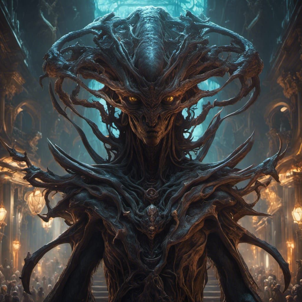 Doppelganger's True Form - AI Generated Artwork - NightCafe Creator