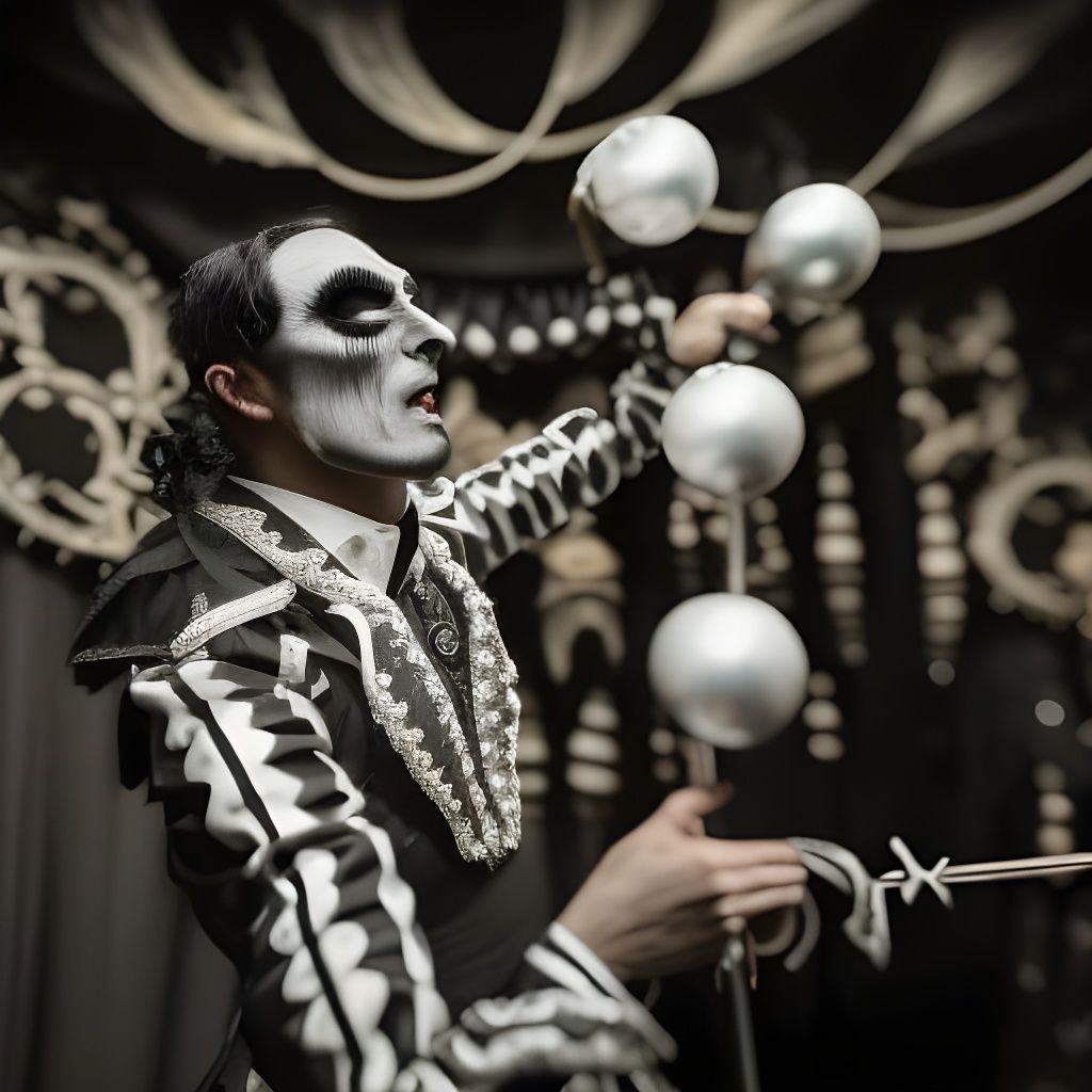 some more juggling - AI Generated Artwork - NightCafe Creator