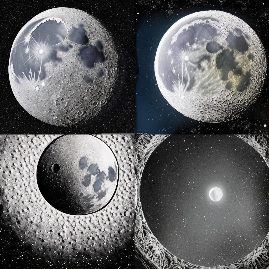 More moons - AI Generated Artwork - NightCafe Creator