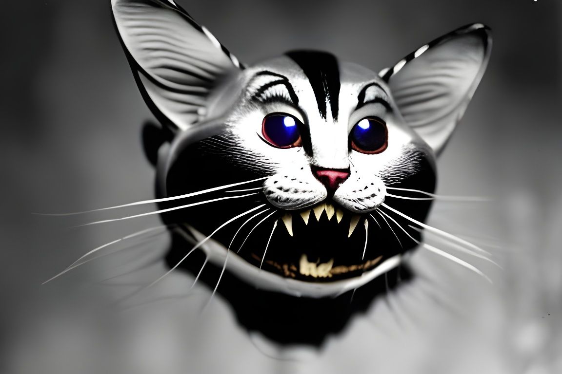The Cheshire Cat 8 - AI Generated Artwork - NightCafe Creator