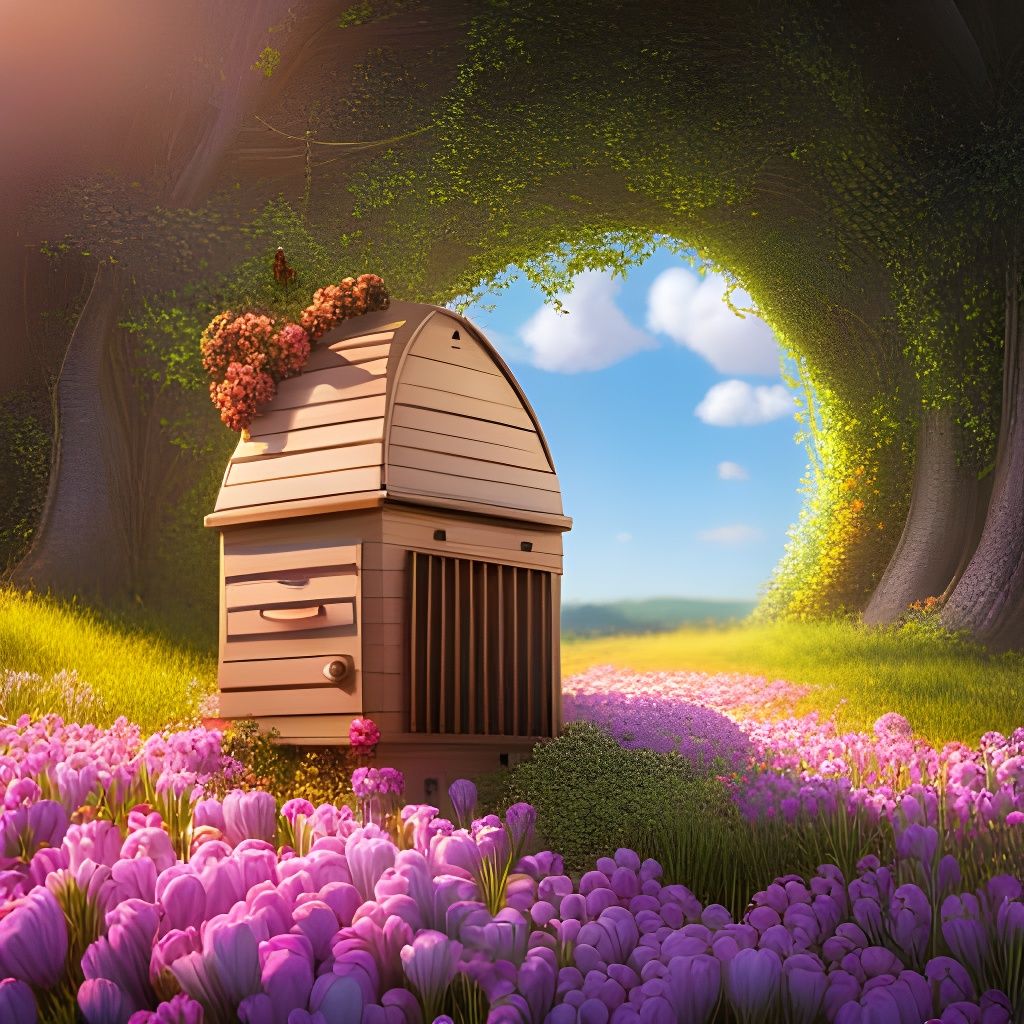 Beehive - AI Generated Artwork - NightCafe Creator