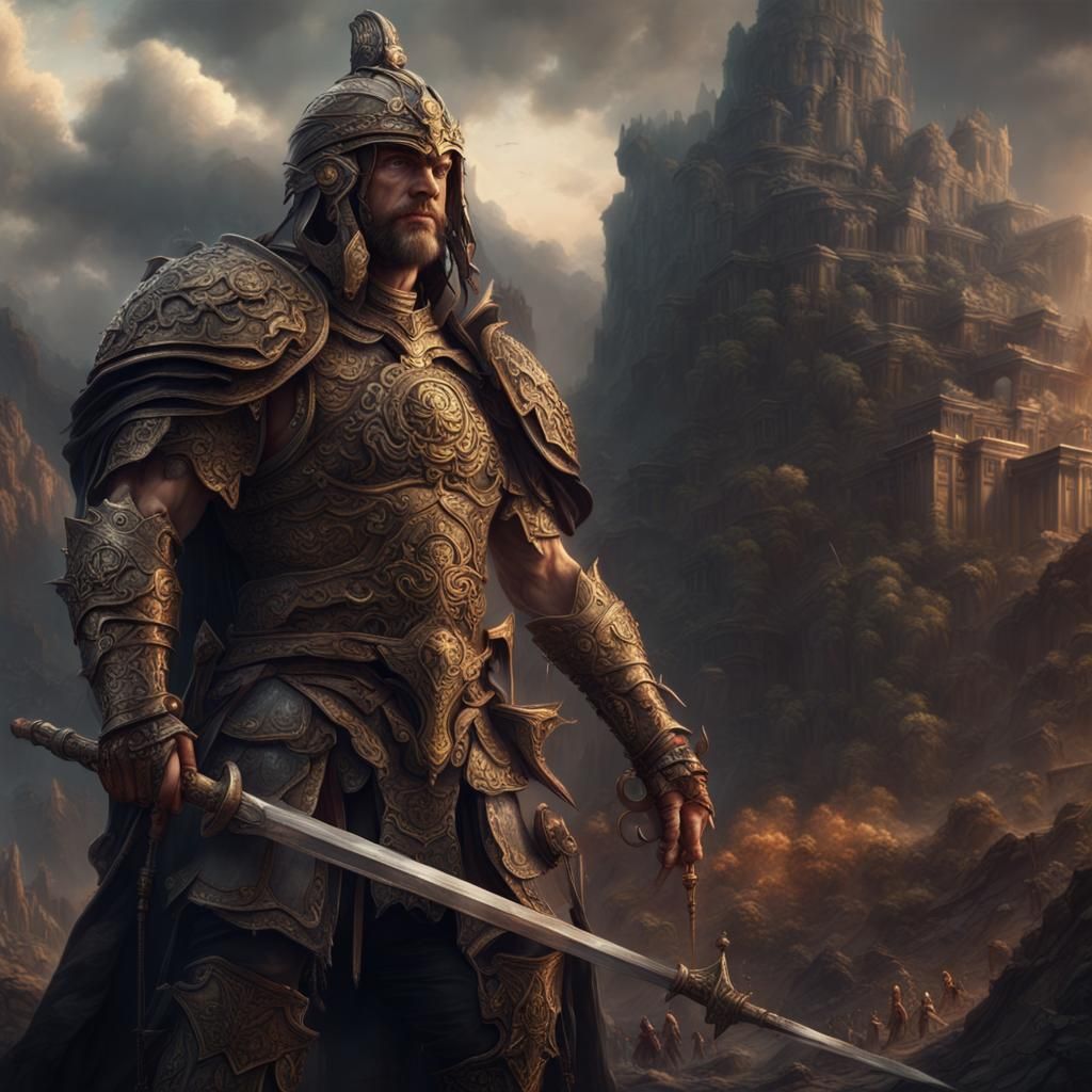 Warrior - AI Generated Artwork - NightCafe Creator