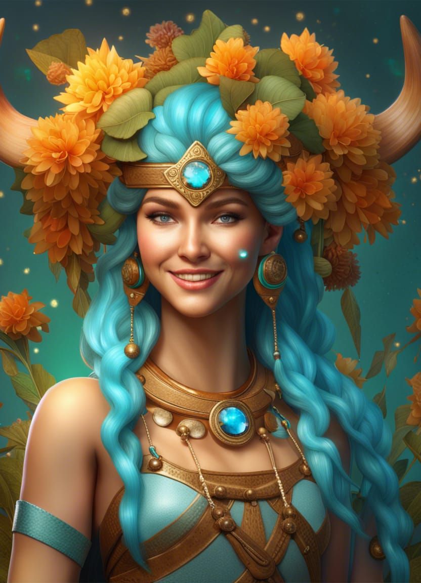 Goddess Sagittarius - Zodiac Optimism - AI Generated Artwork - NightCafe Creator
