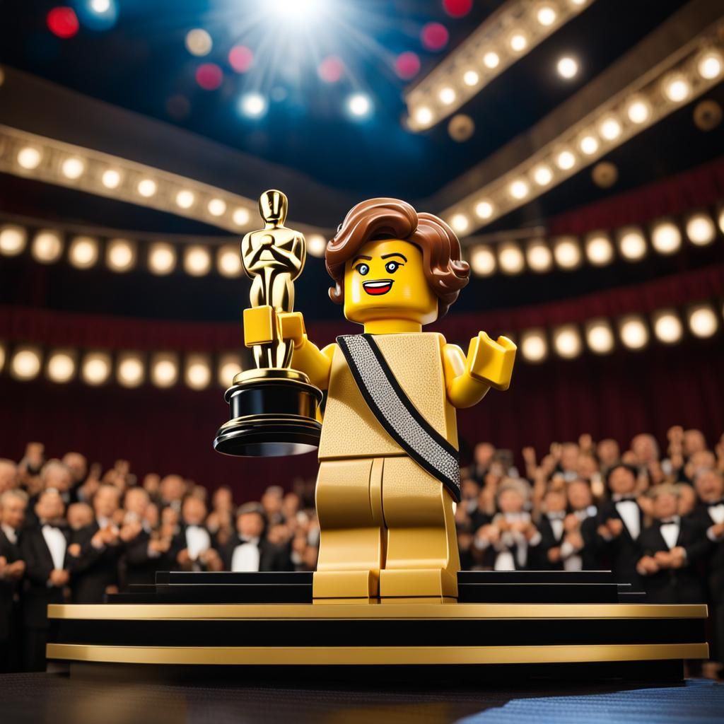 When the latest Lego movie wins an Oscar... - AI Generated Artwork ...