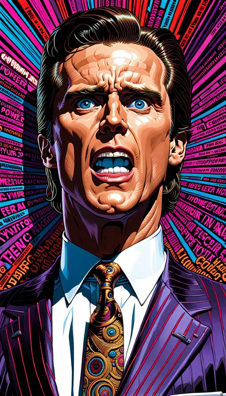 Patrick Bateman - AI Generated Artwork - NightCafe Creator