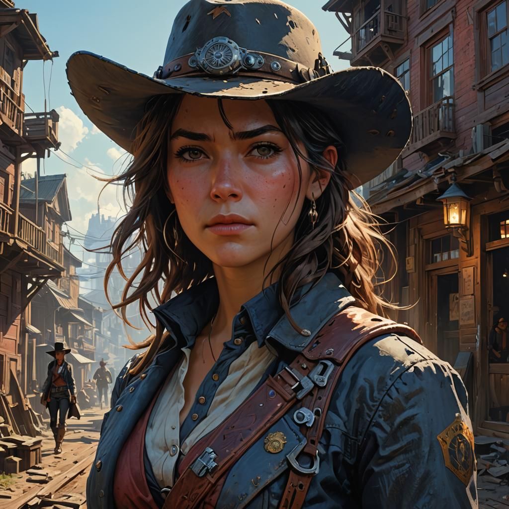 The West - AI Generated Artwork - NightCafe Creator