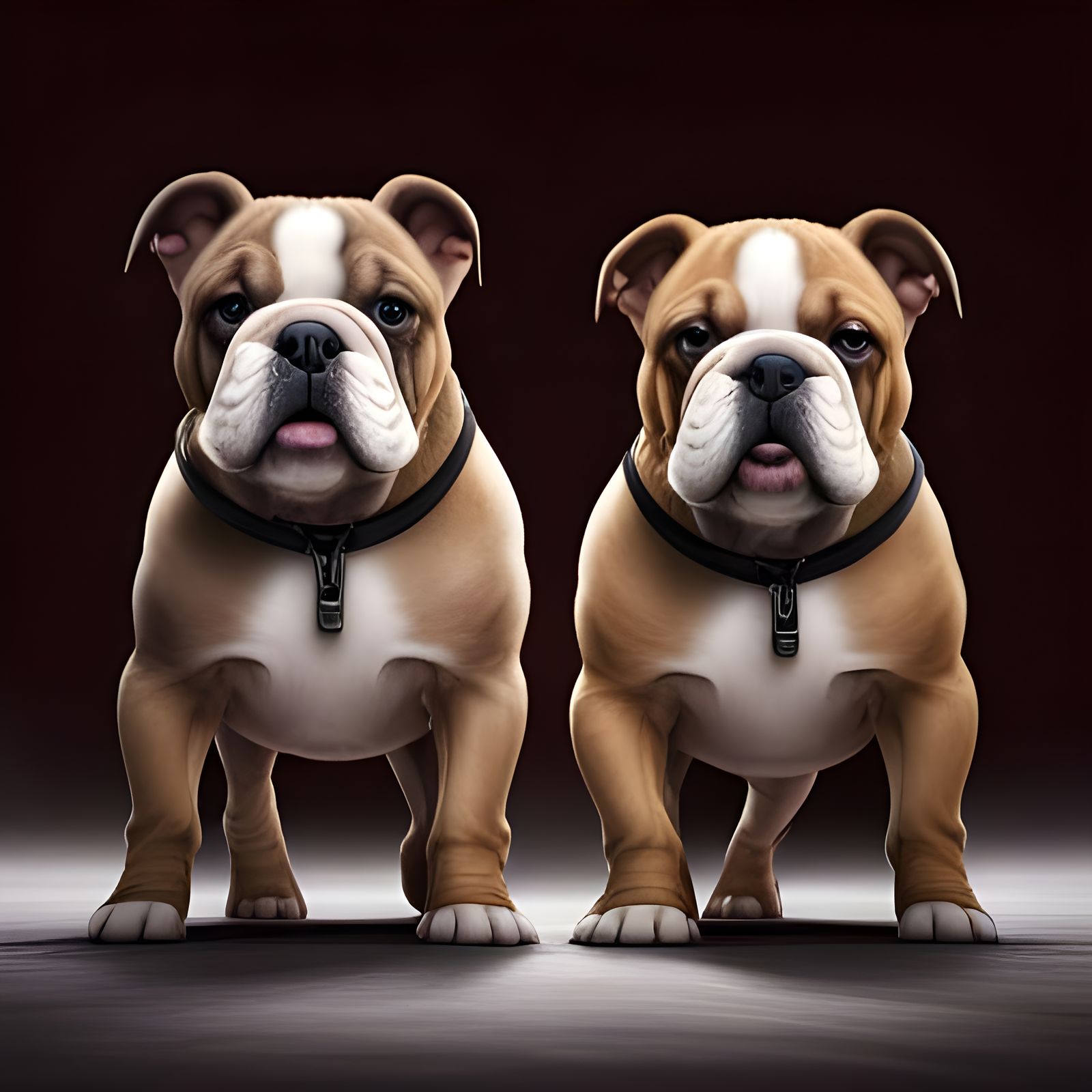 Bulldogs - AI Generated Artwork - NightCafe Creator