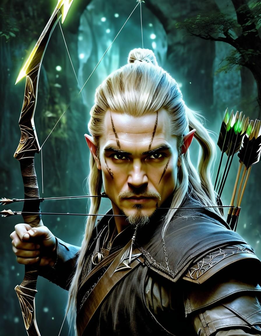 Legolas #2 - AI Generated Artwork - NightCafe Creator