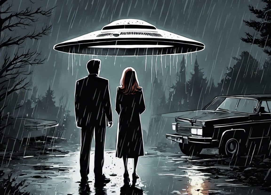 Happy Birthday X-Files - AI Generated Artwork - NightCafe Creator