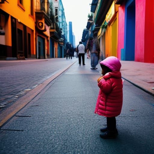 Short Person Perspective - AI Generated Artwork - NightCafe Creator