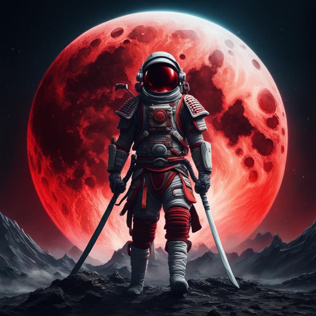 Space Ronin - AI Generated Artwork - NightCafe Creator