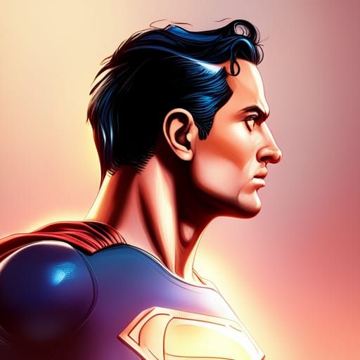 superman profile - AI Generated Artwork - NightCafe Creator