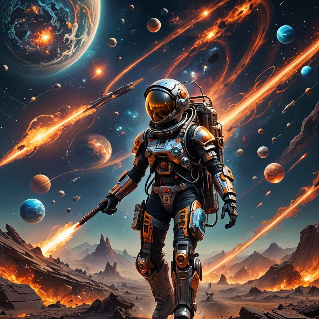 Astrobot - AI Generated Artwork - NightCafe Creator