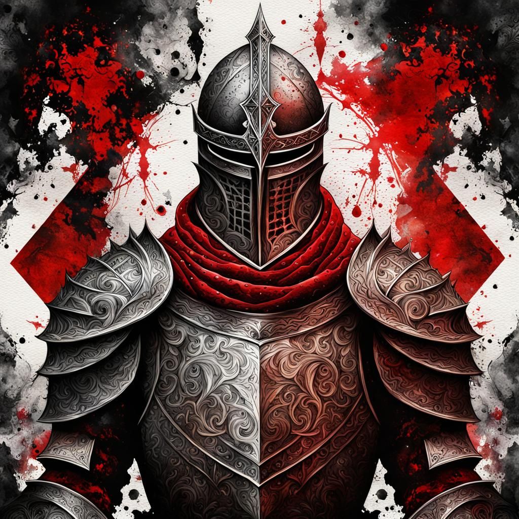 Decorated Knight - AI Generated Artwork - NightCafe Creator