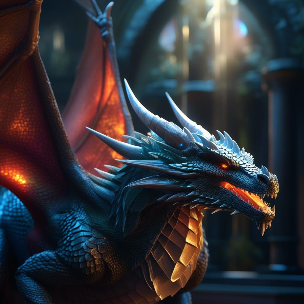 dragon - AI Generated Artwork - NightCafe Creator
