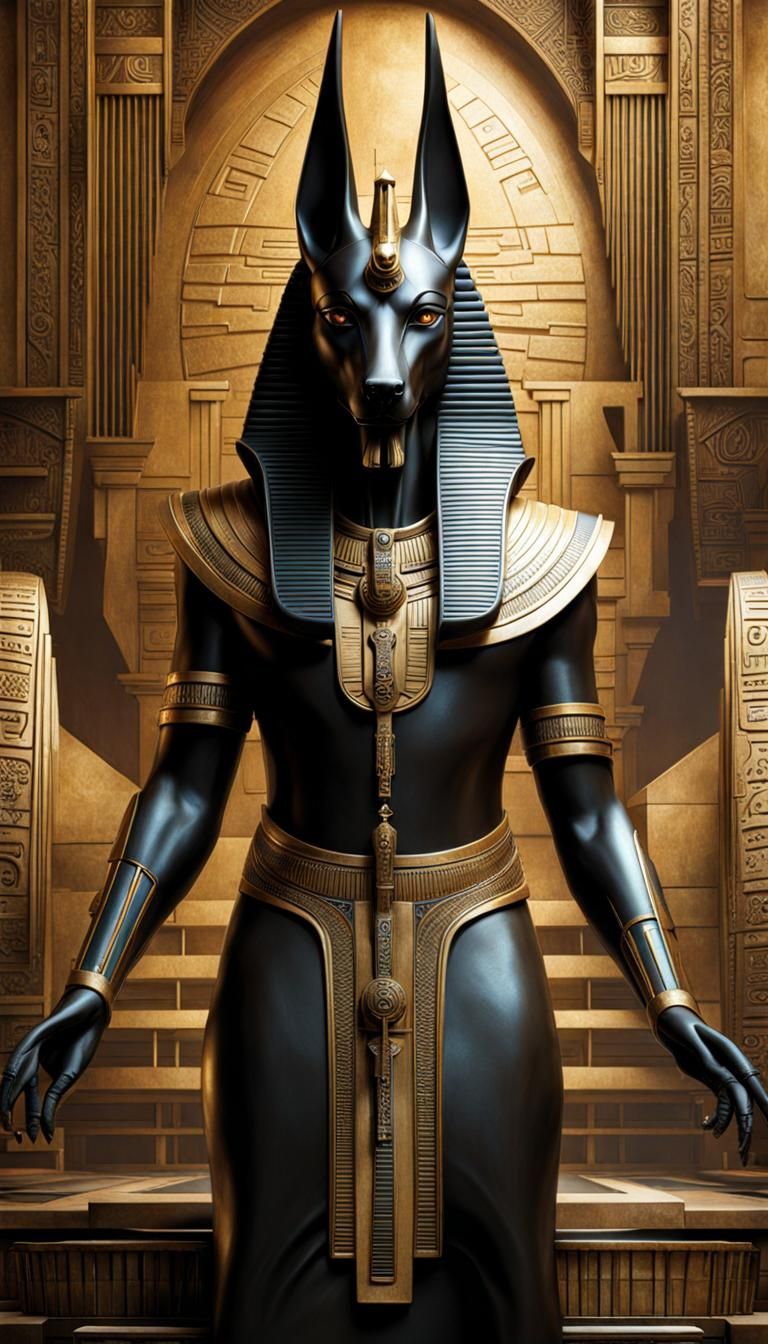 Anubis - AI Generated Artwork - NightCafe Creator