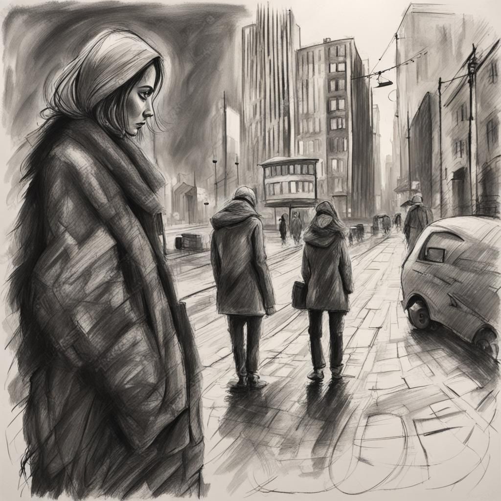 Sometimes Life is Sad - AI Generated Artwork - NightCafe Creator