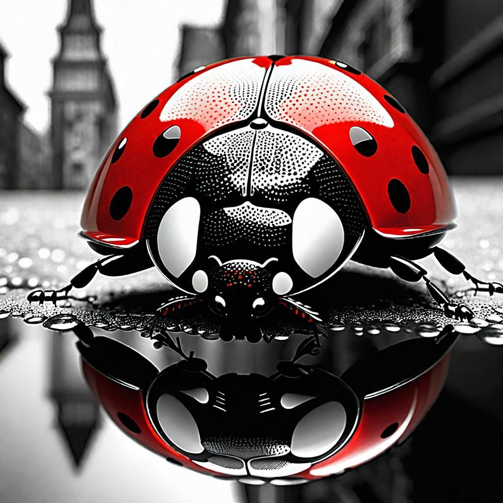 Ladybug - AI Generated Artwork - NightCafe Creator