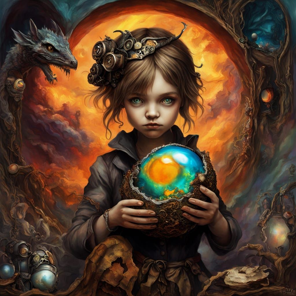 A surprise in the egg, transition to future worlds